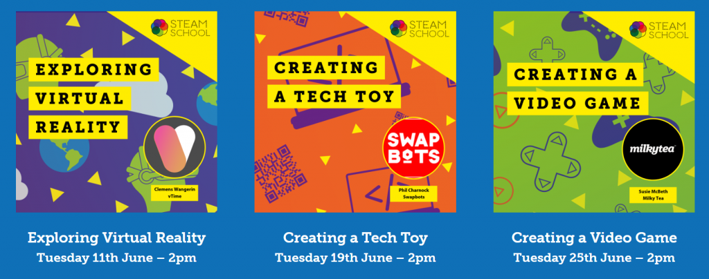 Our First LIVE Broadcast with STEAM School