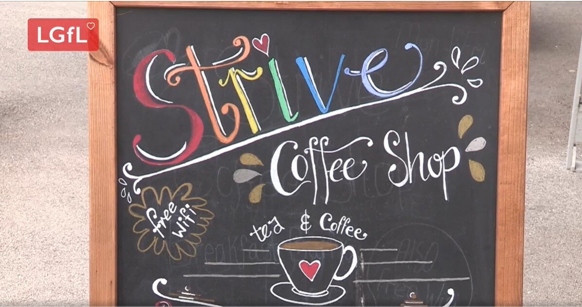 The Strive Cafe - a community resource for all (and a lovely cup of coffee)